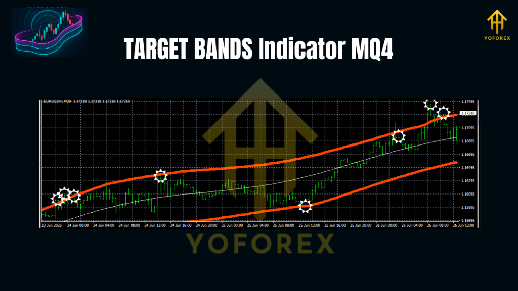 TARGET BANDS Indicator MQ4 - FREE DOWNLOAD