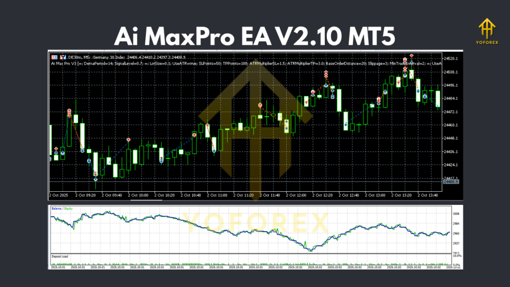 Ai MaxPro EA V2.10 MT5 - FREE DOWNLOAD