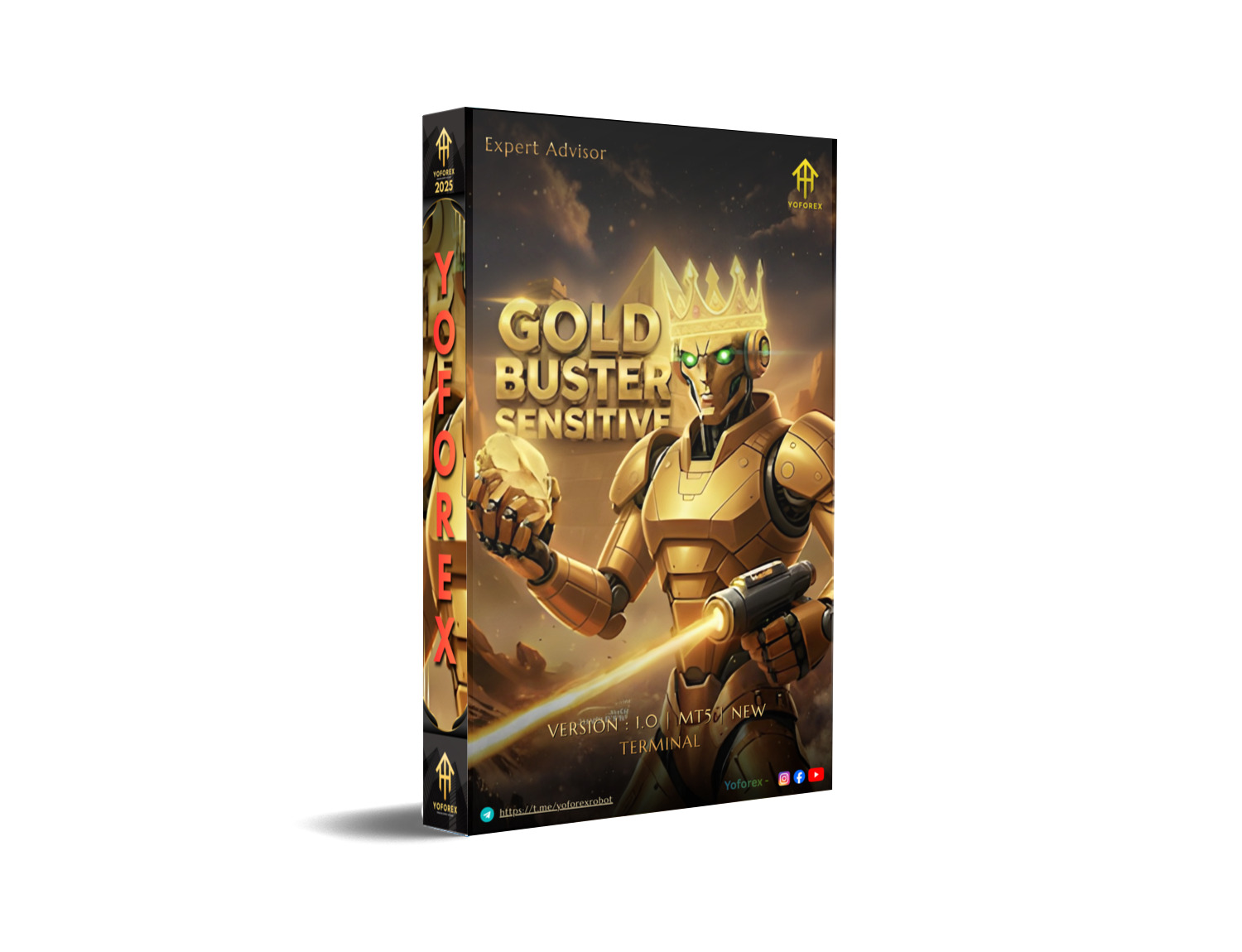 Gold Buster Sensitive EA V1.0 MT5 - FREE DOWNLOAD