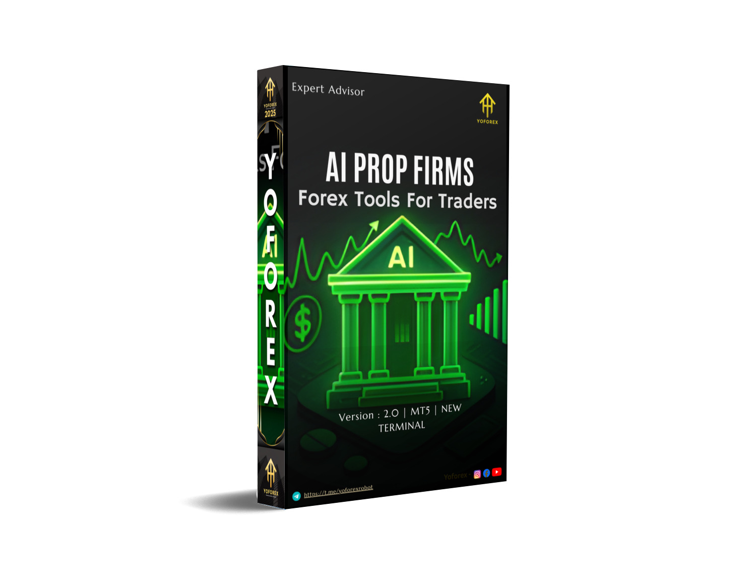 AI Prop Firms EA V2.0 MT5 - FREE DOWNLOAD